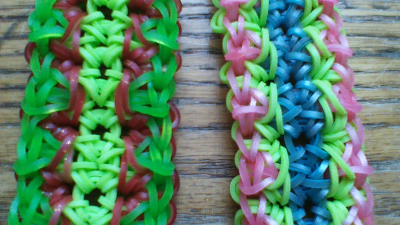 NEW Rainbow Loom Element Burst Bracelet - YouTube