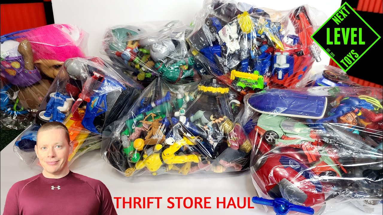 HUNTING OLD TOYS FROM THRIFT STORE TOY HAUL - YouTube