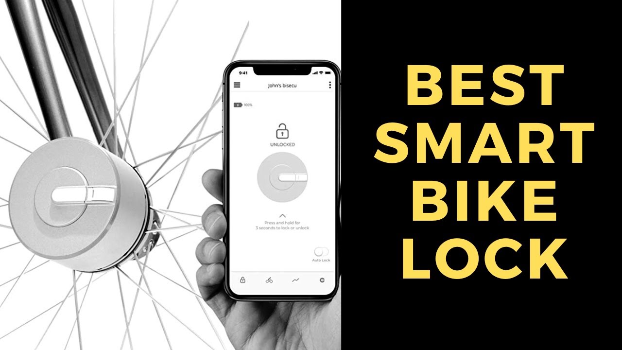 BEST Bicycle Smart Lock AMAZON 【With App Theft Alarm Riding 】 | AOB ...