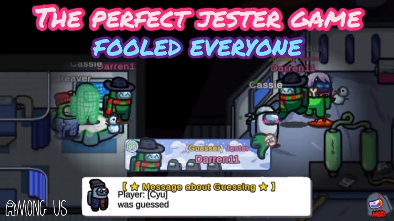 The Perfect Jester Game in Among Us!! 🤡💯 *Fooled Everyone!!* | TOHE ...