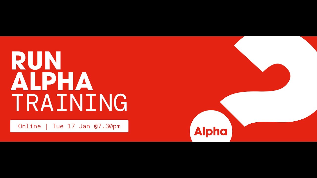 Run Alpha Training - YouTube