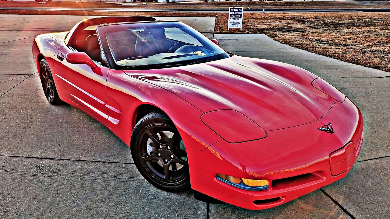 1999 Chevrolet Corvette C5 5.7L LS1 Targa Coupe 18K Low Miles Torch Red ...
