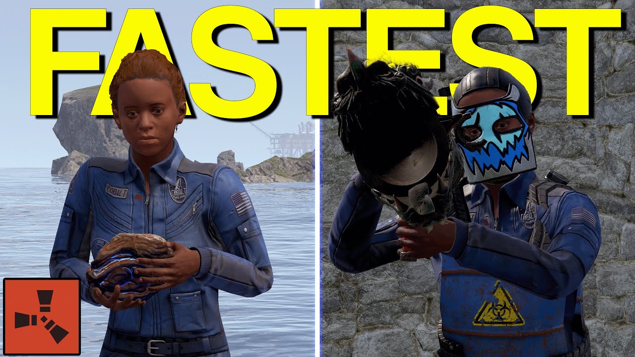 The FASTEST ROCK to RAIDING Speedrun in Rust (Blooprint Full VOD 01/13 ...