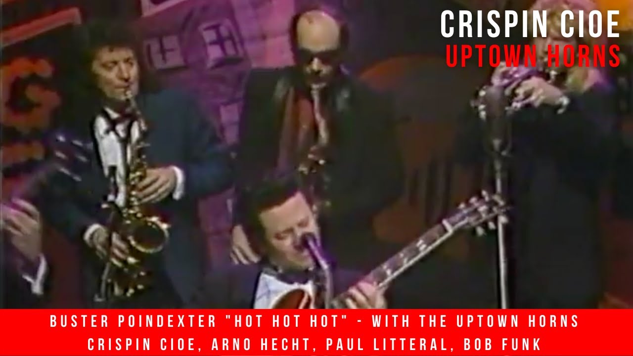 Crispin Performs with Buster Poindexter - "Hot Hot Hot" on the The ...