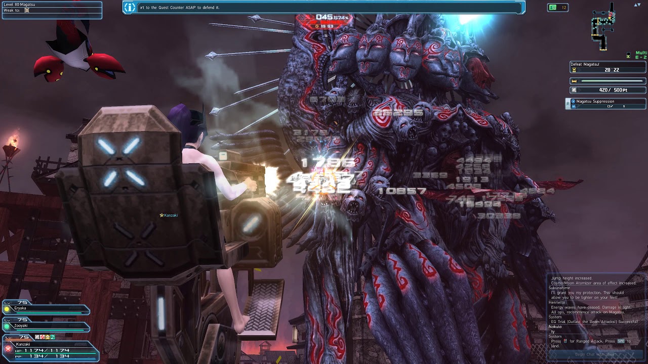 PSO2 - Magatsu (Extreme) - YouTube
