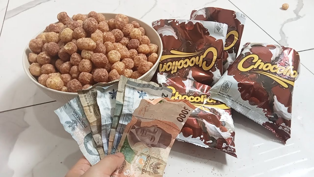 jajan berhadiah ,cikinya gurih hadiahnya lumayan | ciki chocolion - YouTube