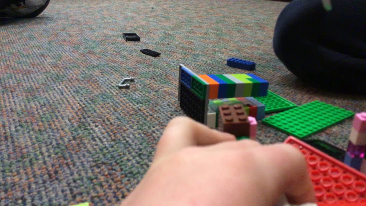 Breaking legos - YouTube