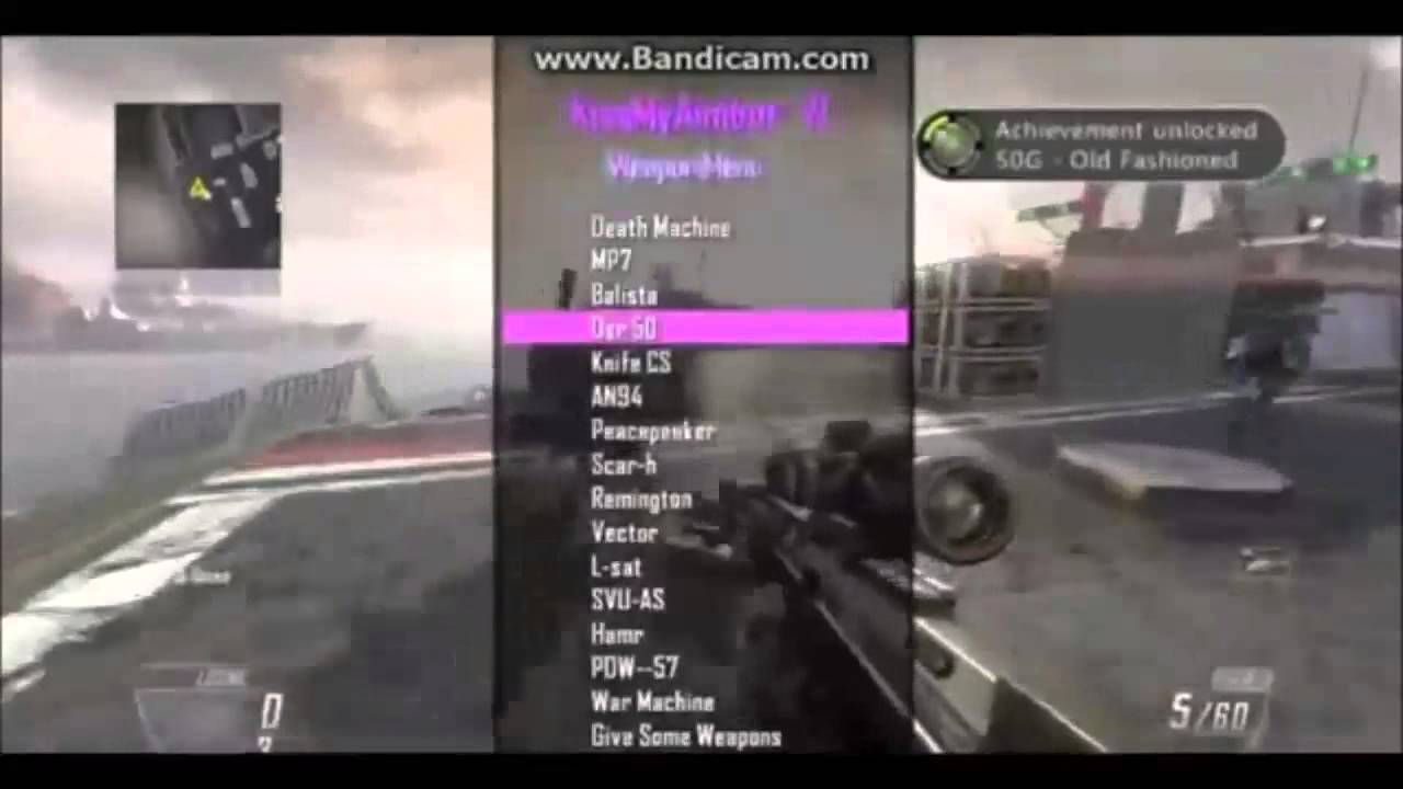 bo2 menu - YouTube