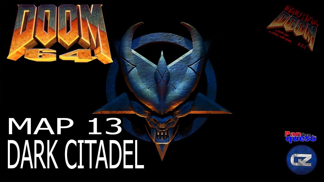 Doom 64: Retribution (100%) - MAPA 13: Dark Citadel [60 FPS] - YouTube