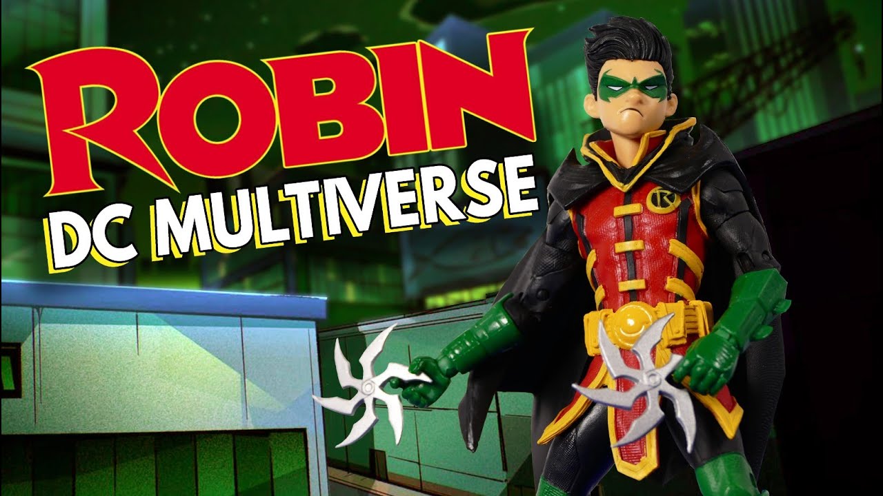 McFarlane Toys DC Multiverse Rebirth Robin Damian Wayne - YouTube