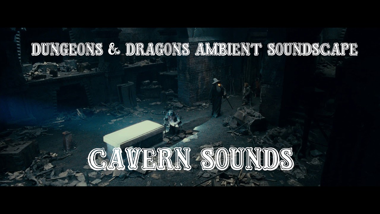 D&D Ambience | Dungeons & Dragons Cavern Soundscape | 3 Hours - YouTube