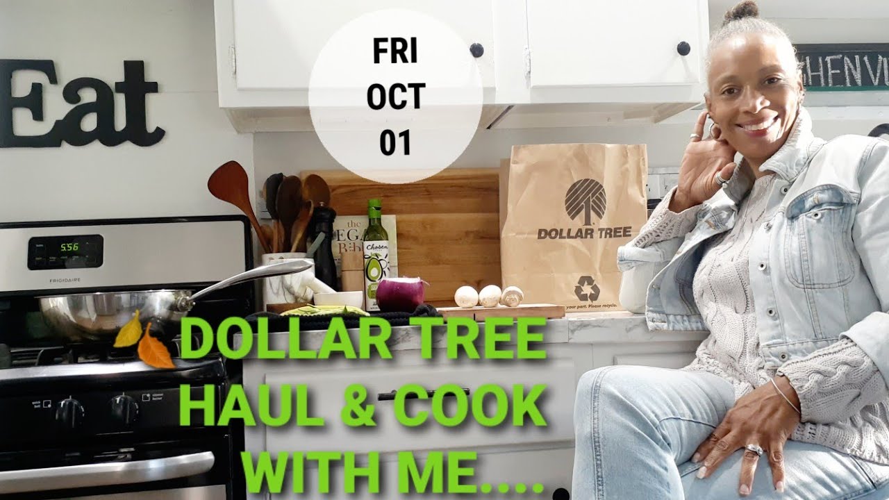DOLLAR TREE HAUL + COOK WITH ME....(Featuring Loma)Simply Black Vegan ...