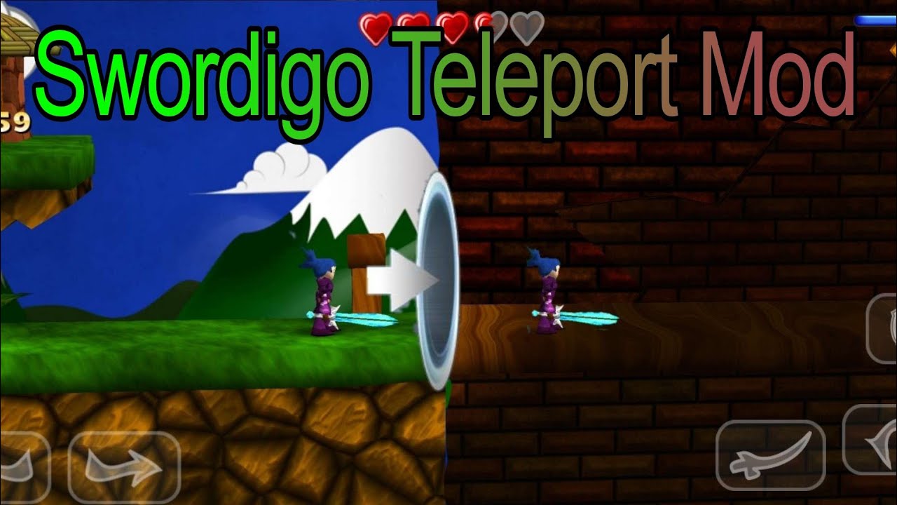 Teleport Mod Swordigo | Nevert Mods - YouTube