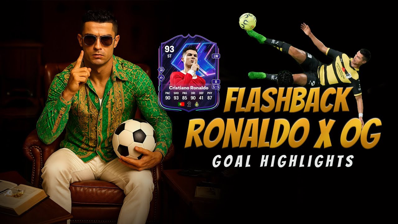 Flashback Cristiano Ronaldo 93 Goal Highlights FC25 Ft.OG Sambavam GBU ...