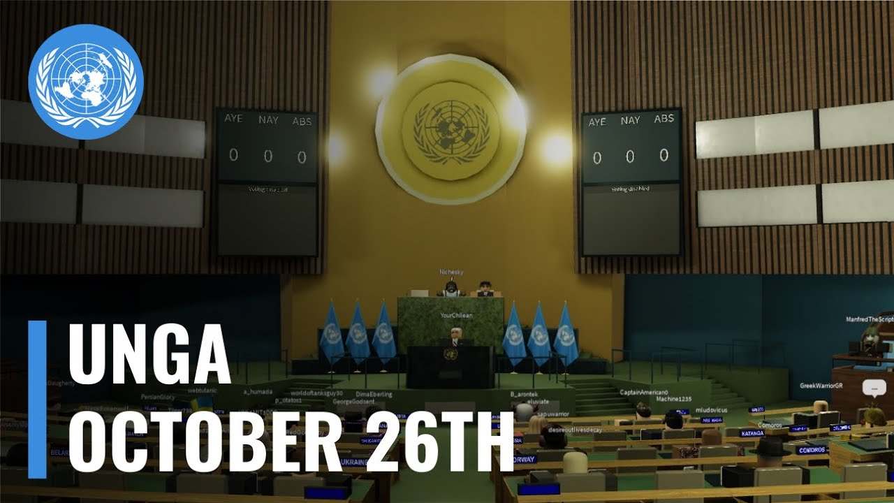 United Nations General Assembly LIVE - October 26th - YouTube