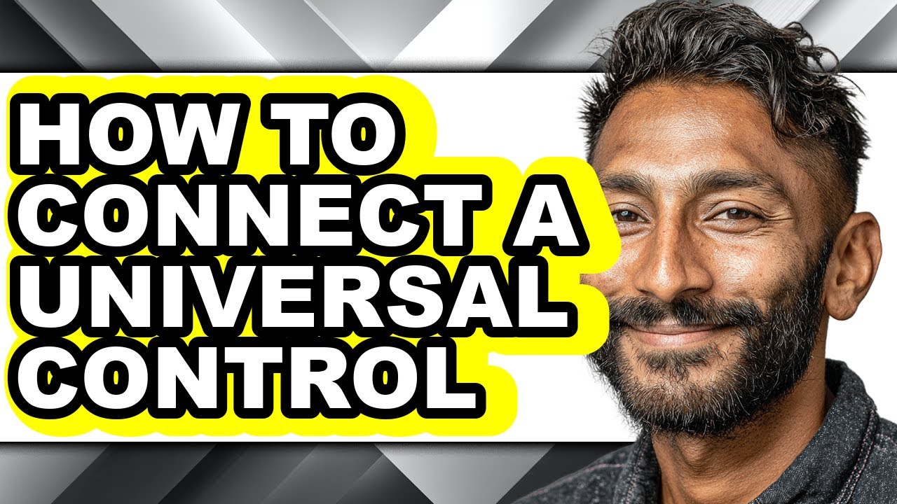 How to Connect a Universal Control - Easy Guide - YouTube