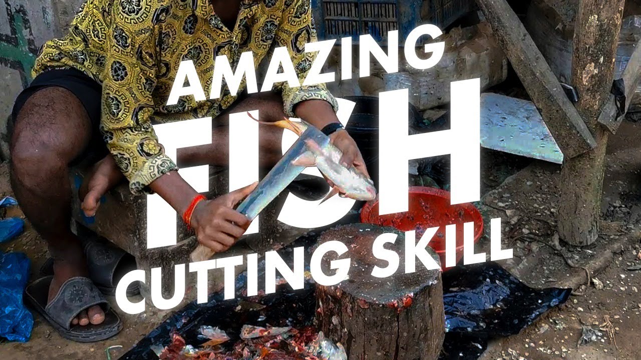 Amazing Fish cutting skill found in Bandarban Bangladesh - Ruposhi ...