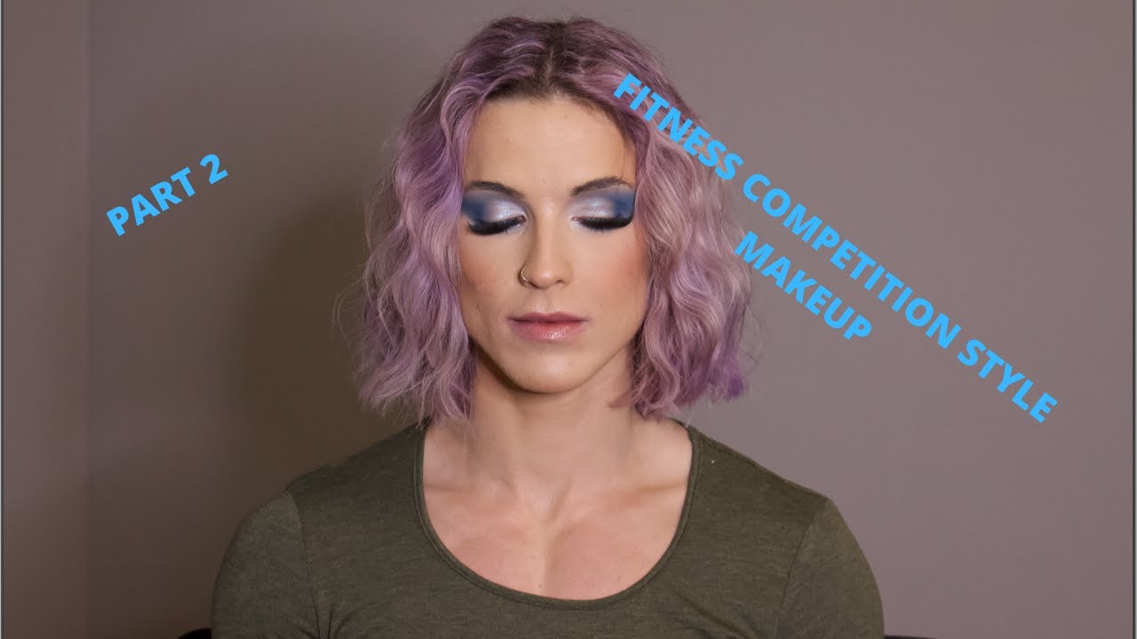 Fitness Competition Makeup - All about the eyes - YouTube