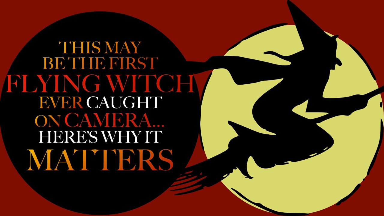 This May be the First Flying Witch Caught on Camera. Here's Why it ...