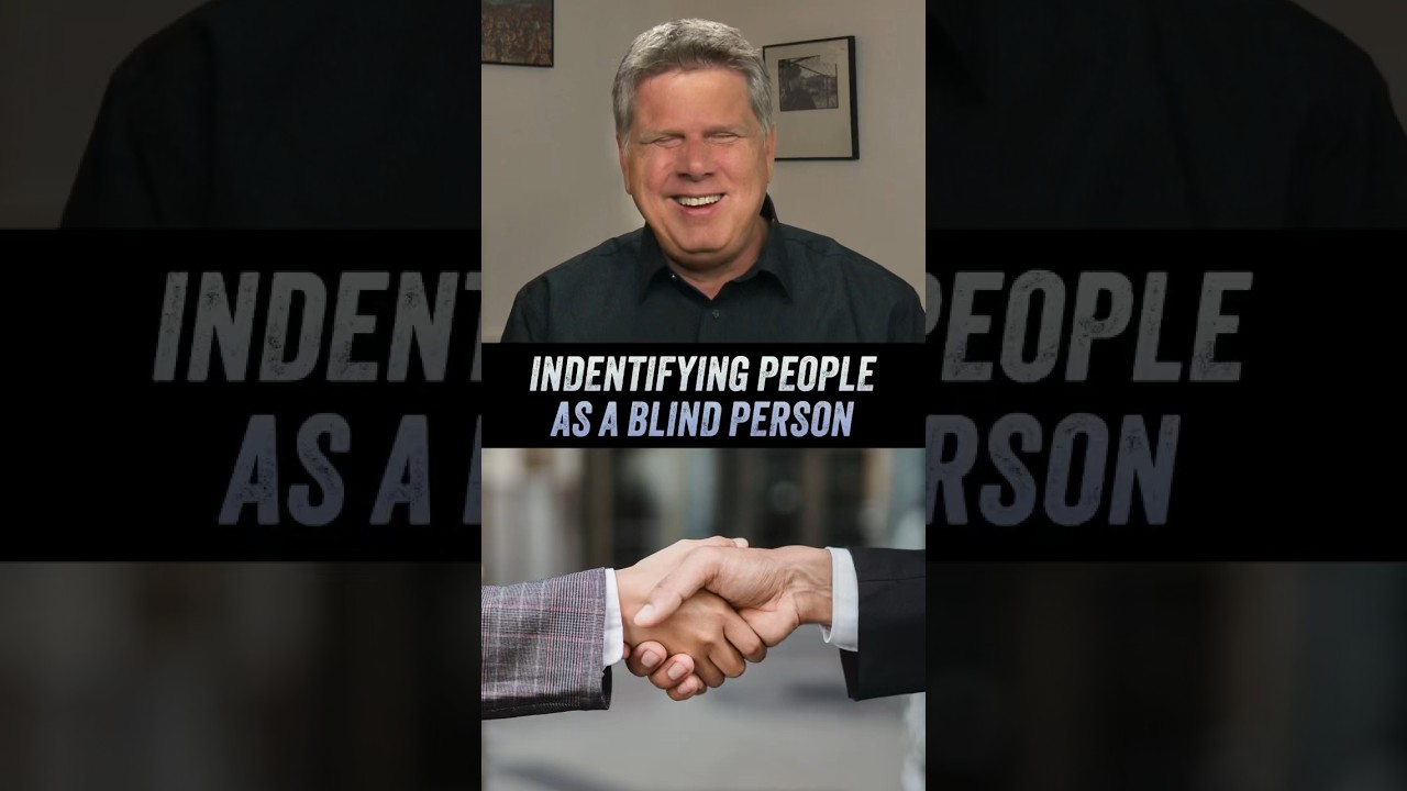How Does A Blind Person Identify Someone? - YouTube
