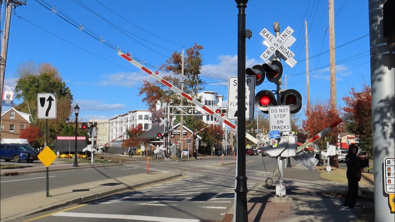 (5 Year Special) Emerson Station, Emerson, NJ Railroad Crossing - YouTube