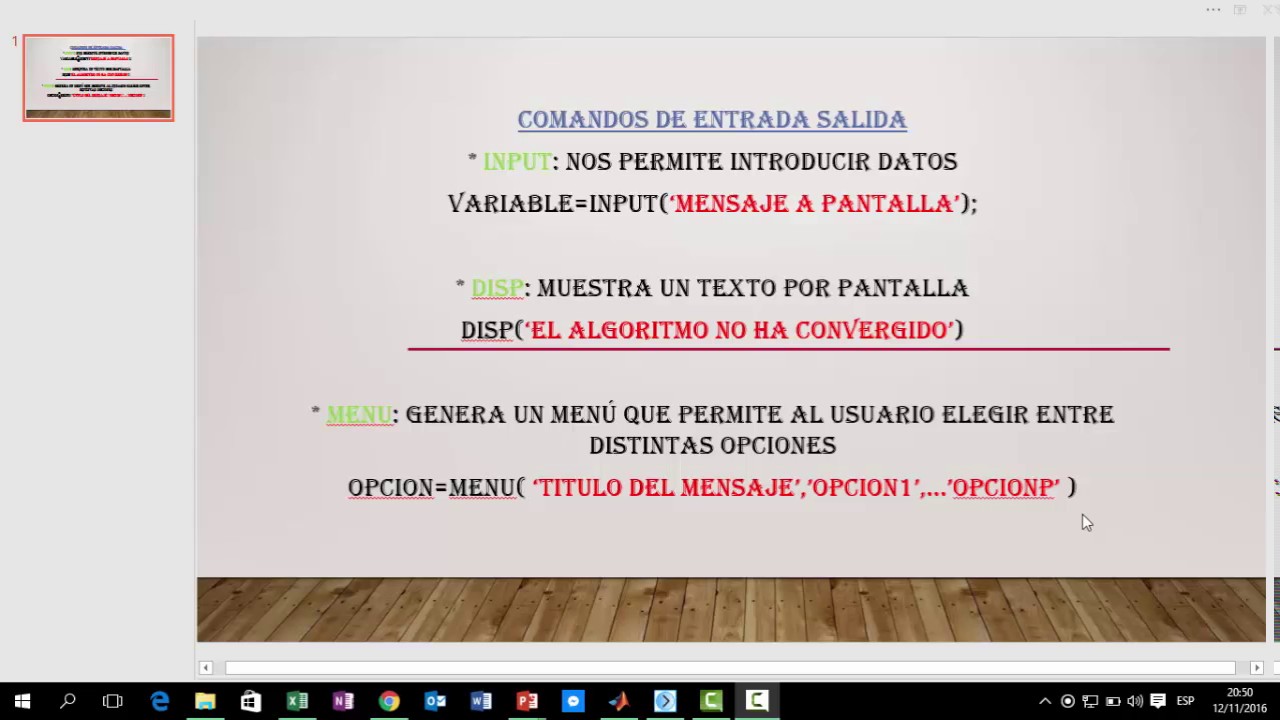 Matlab Input Disp Menu Youtube