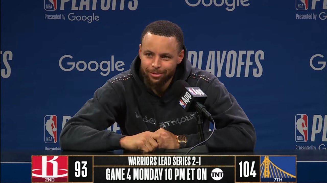 Golden State Warriors and Houston Rockets | 2025 NBA Playoffs Game 3 ...