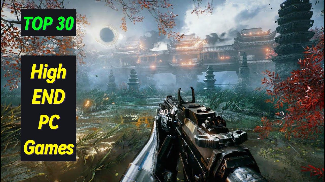 TOP 30 Games for High END PC ( 6GB RAM / 8GB RAM / 1GB VRAM / 2GB VRAM ...