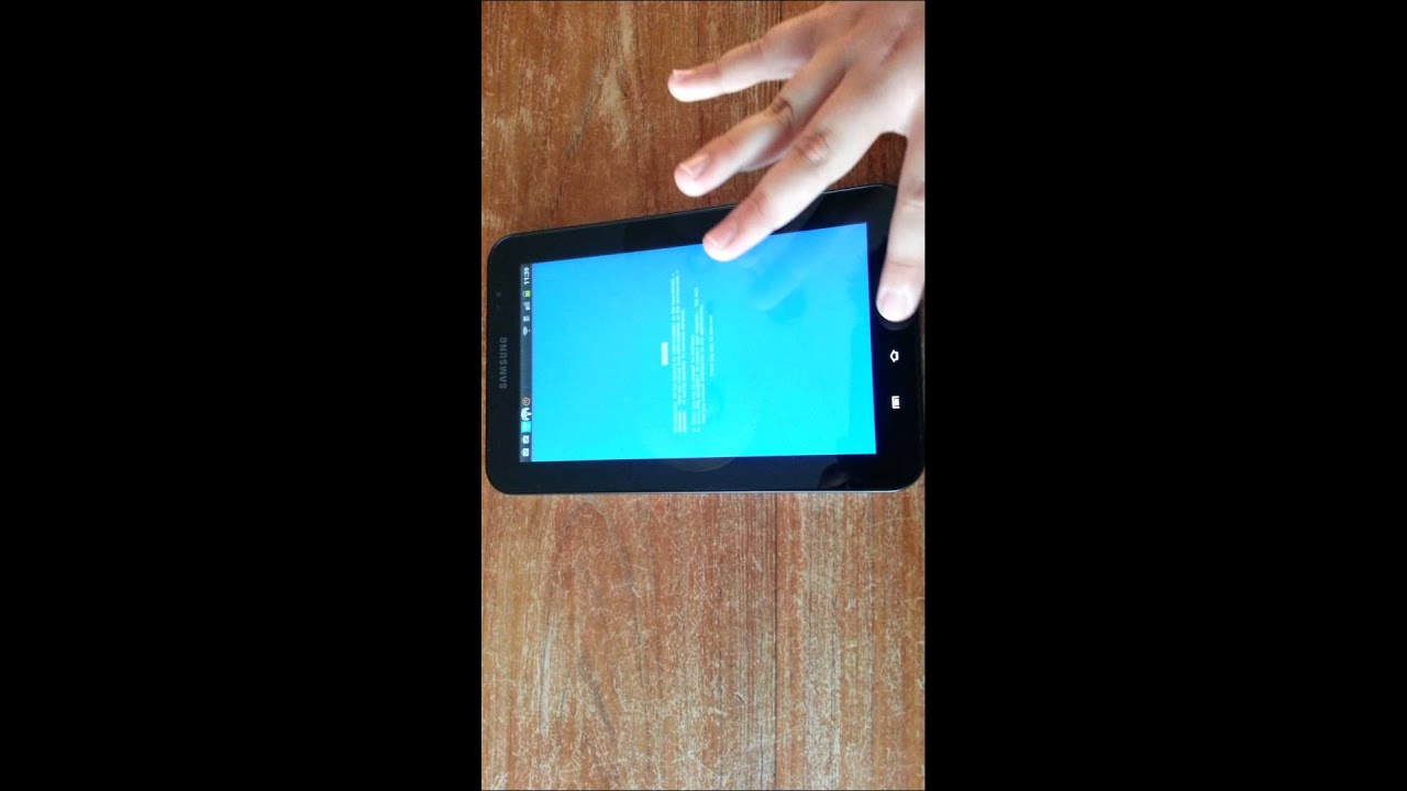 Fake Blue Screen\Kernel Panic Apps On Galaxy Tab - YouTube