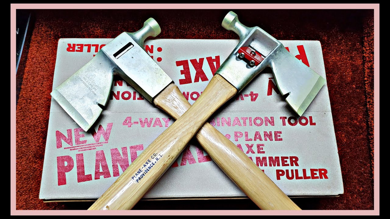 The Plane-Axe, Unboxing A 70+Year Old Tool. (A Must Watch If Your A # ...