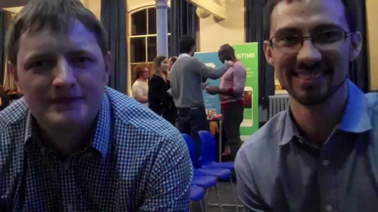 Tom Reay & Vlad Yatsenko from Revolut at TechStartup Jobs Fair London ...