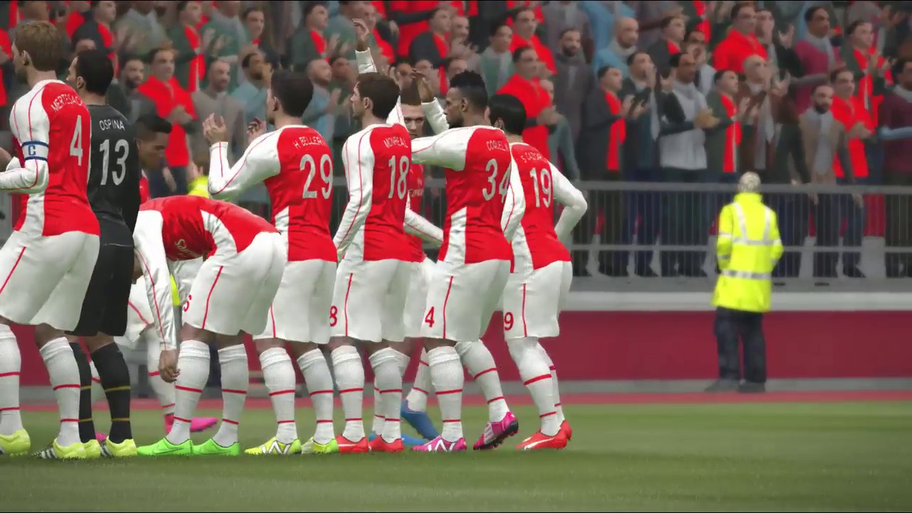 PES 2016 (PC): Editing team ARSENAL - YouTube