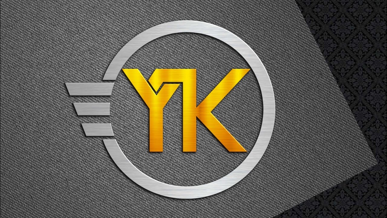Y K Professional Logo Design Tutorial | Pixellab Logo Design 🔥 - YouTube
