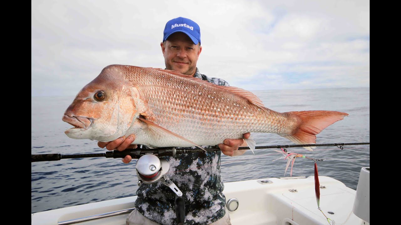Slow Jigging Westcoast Victorian Snapper - YouTube