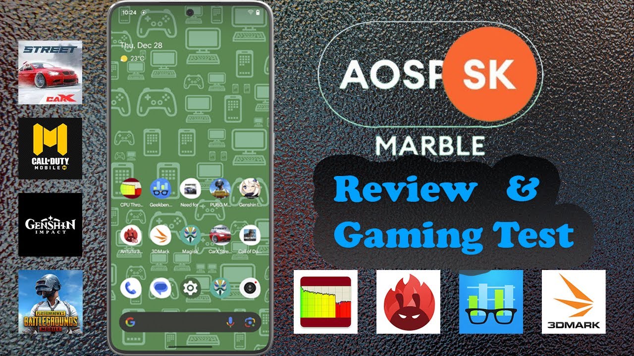 AOSP SK - S1.4.1 Android 14 For Poco F5 / Redmi Note 12 Turbo | Review ...