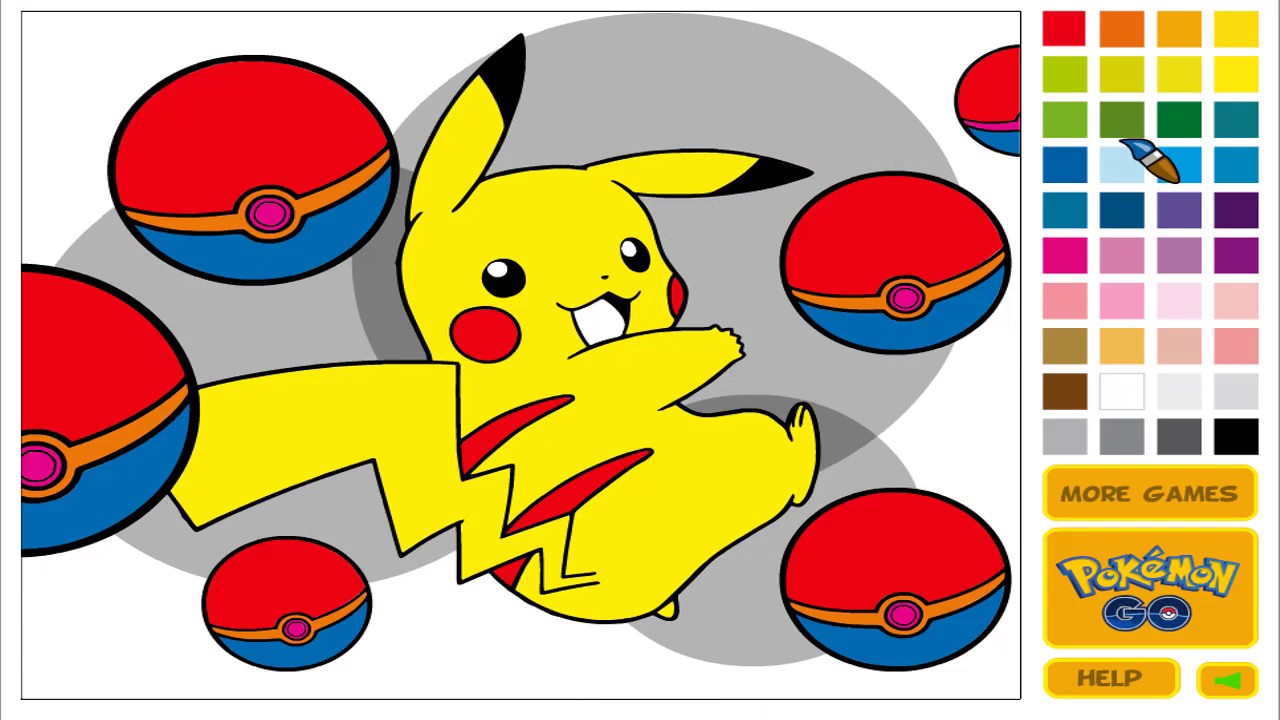 Learn Colors with Pokemon GO - Colors for Children to Learn with Color ...