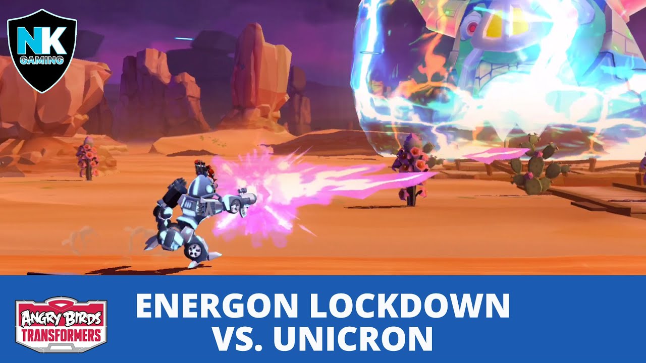 Angry Birds Transformers - Energon Lockdown vs. Unicron - YouTube