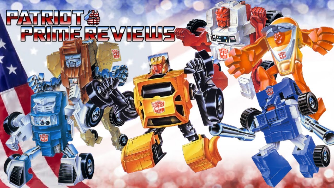 Patriot Prime Reviews Transformers 1986 G1 Minibots - YouTube