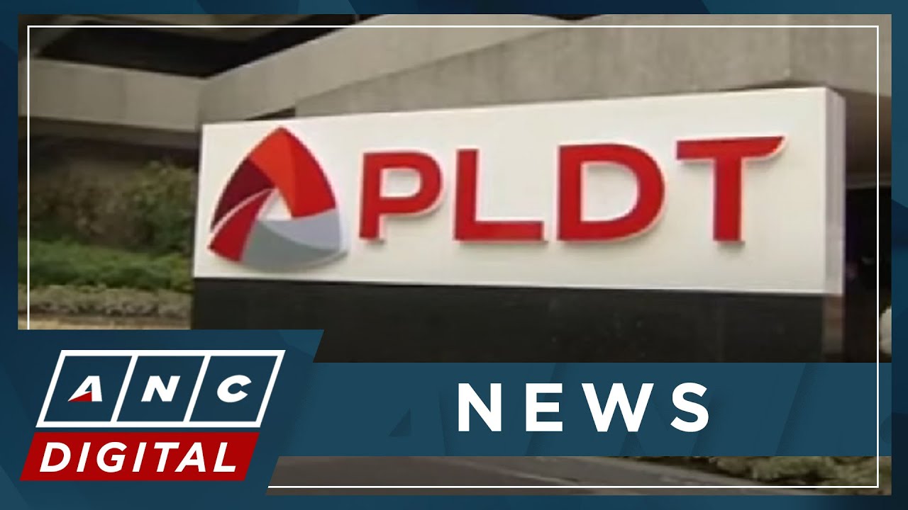 PLDT shares plunge nearly 20% after budget overrun report | ANC - YouTube
