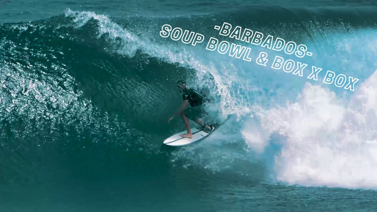 SURFING BARBADOS | HEAVY Box by Box and Soup Bowl OCT 2020. SOLID WAVES ...