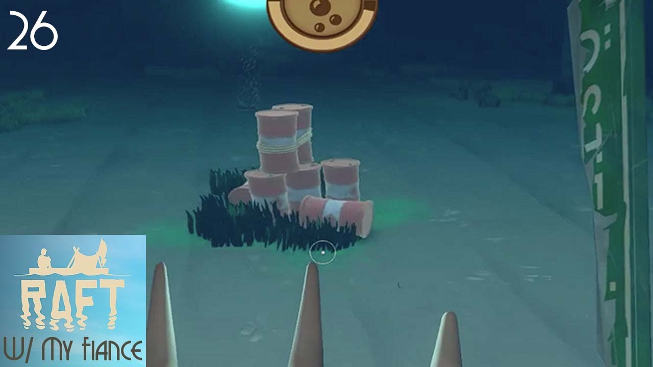 An Explosive Boss Fight- Raft W/ My Fiance - YouTube