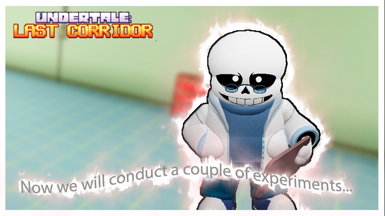 Undertale: Last Corridor Science Sans Remodel Gameplay Roblox - YouTube