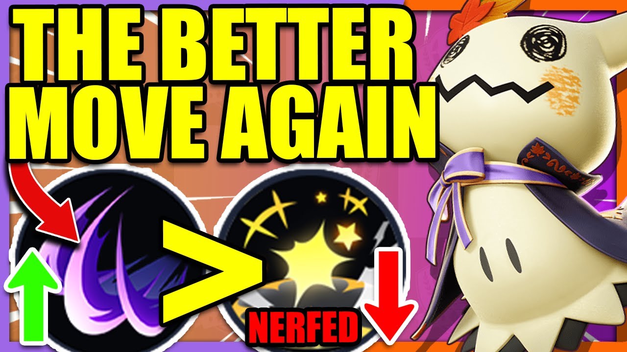 Is SHADOW CLAW on MIMIKYU the BETTER MOVE again?! PLAY ROUGH NERFED ...