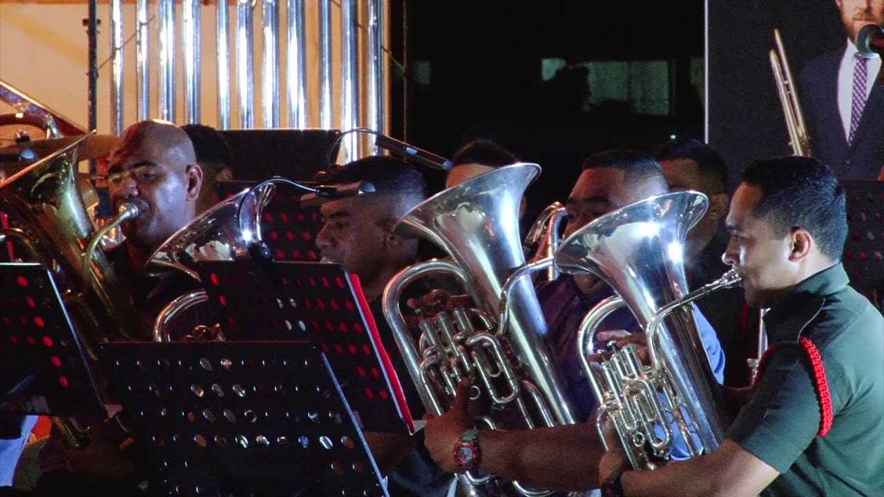 Mass Band Item: Tonga Police Band and the Royal Corps of Musicians ...
