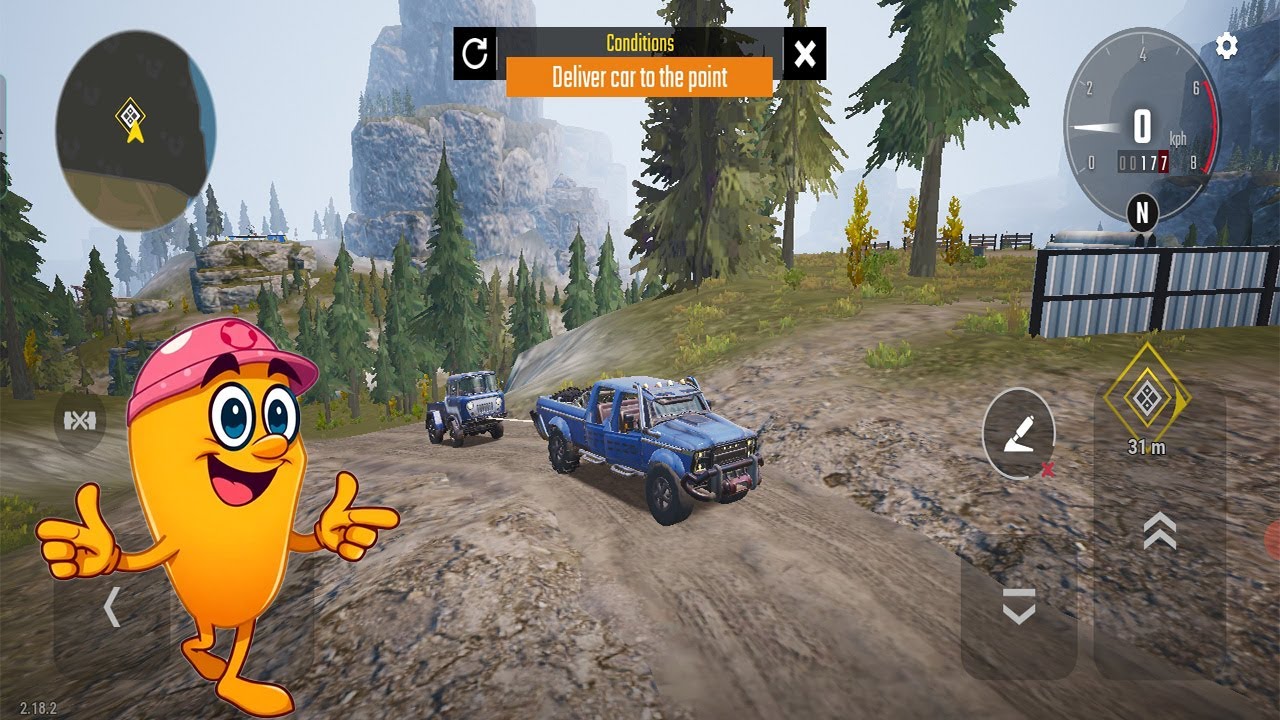 🚗 Epic Road Trip! Traveling Across the Map in a 4x4 Car | Open-World ...