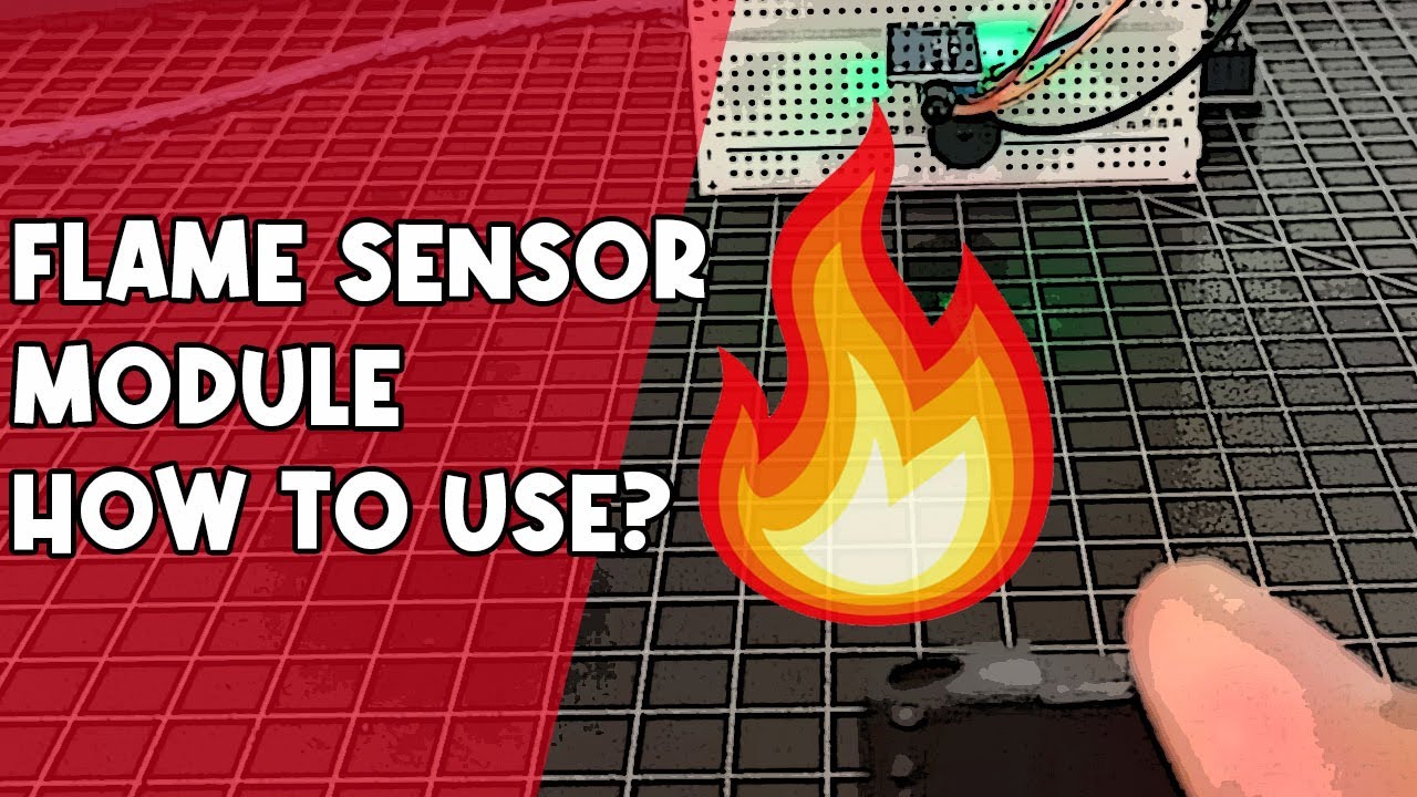How to use FLAME Sensor using Arduino - YouTube