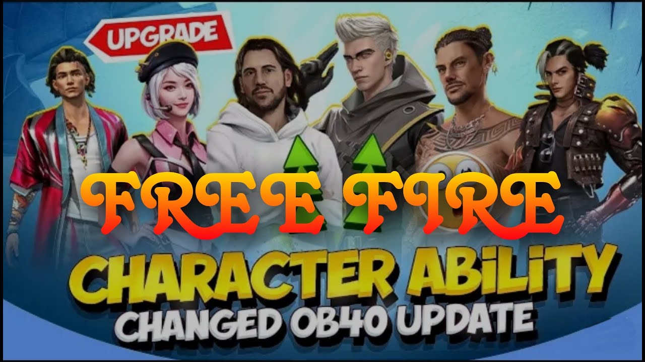 OB40 Character Abilities changes | Garena Free Fire |ONFIGURACIÓN ...