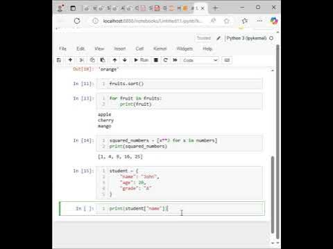 Python tutorials Basics | Lists, Dictionaries and Tuples - YouTube