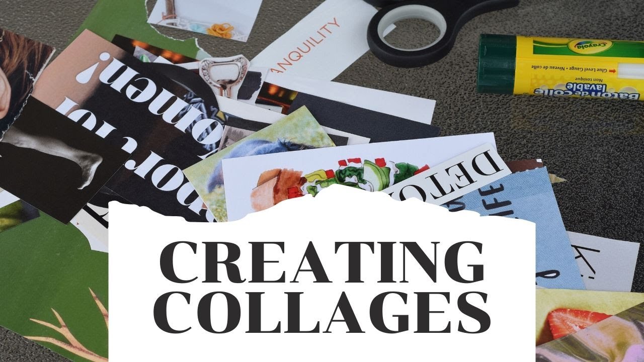 Creative process of COLLAGING - YouTube
