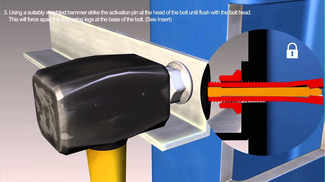 Heavy Duty Bolt Installation - YouTube
